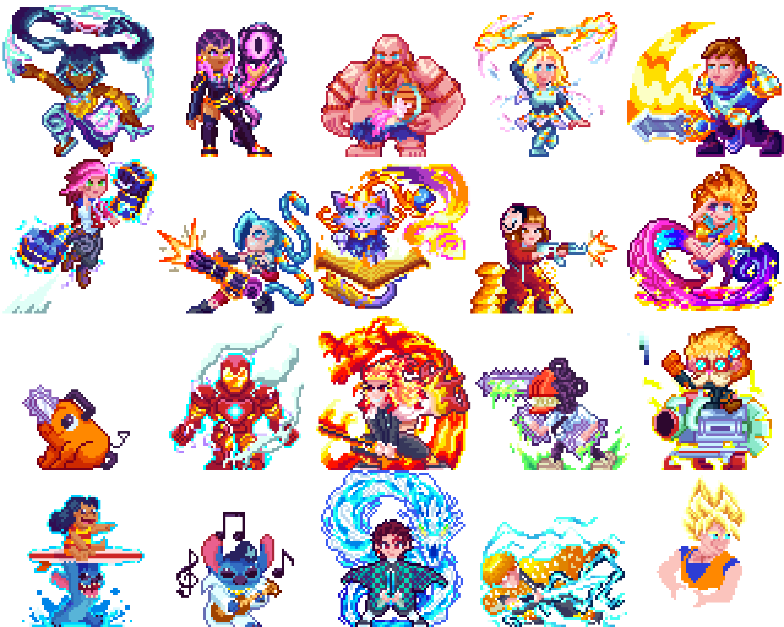 Character Sprite List - itch.io