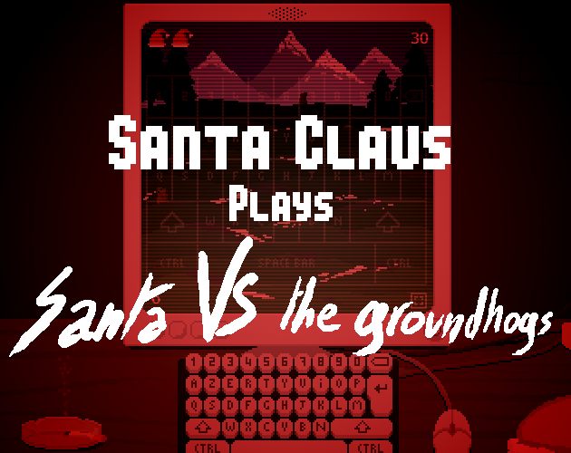 Santa Claus plays "Santa VS the groundhogs" by Douckdouck for Trijam ...