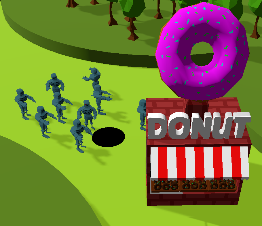 Donut Defense by Just2Moos