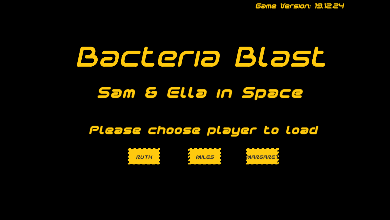 Bacteria Blast - Sam & Ella in Space by Orchard County Games