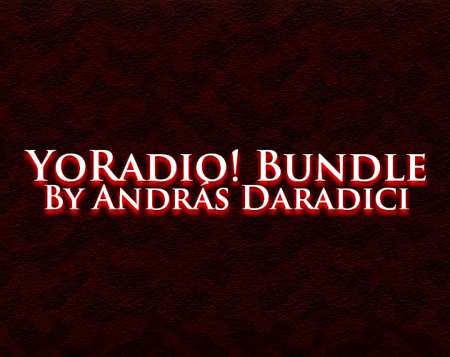 YoRadio! Bundle by András Daradici