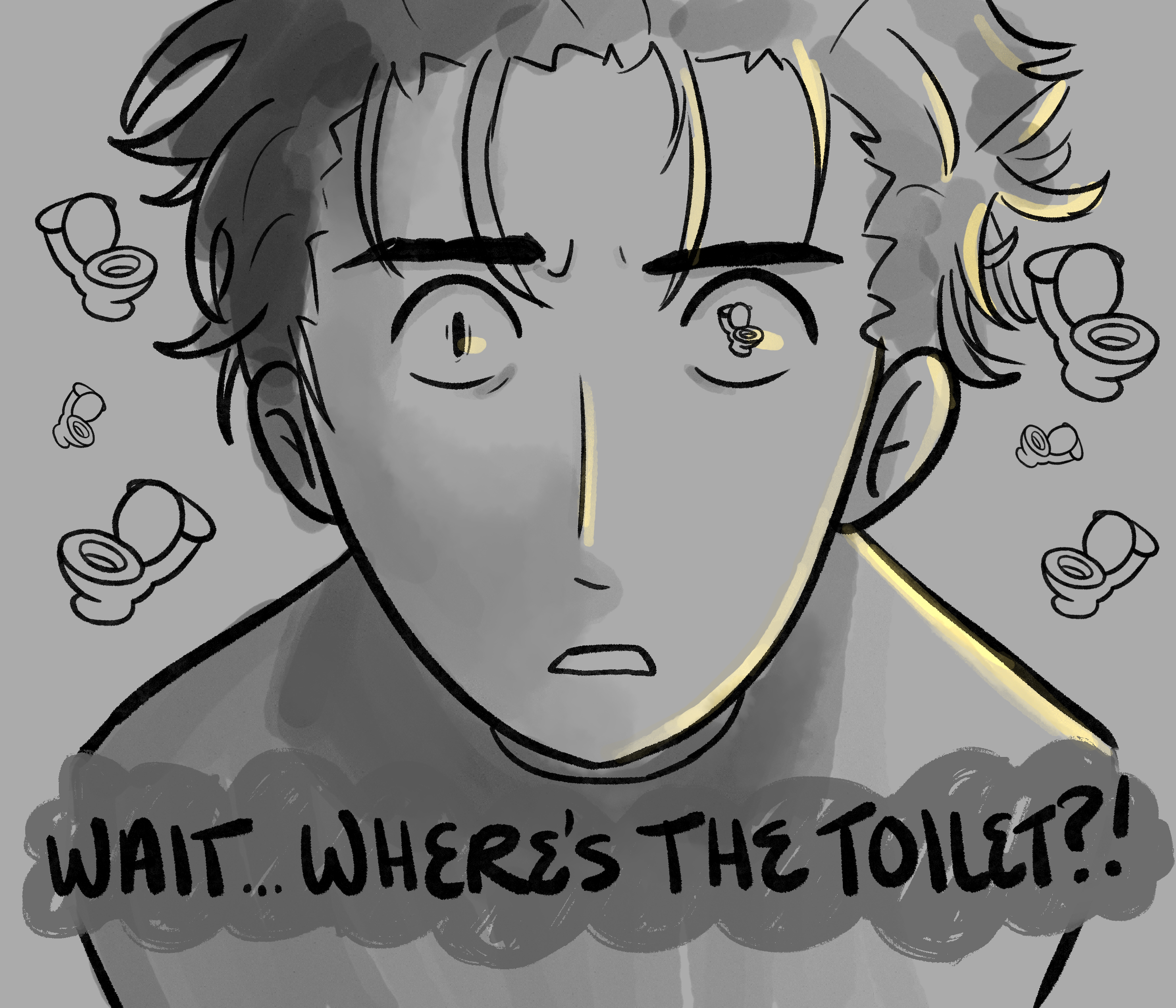 To Pee or Not To Pee by kimya t., benheck