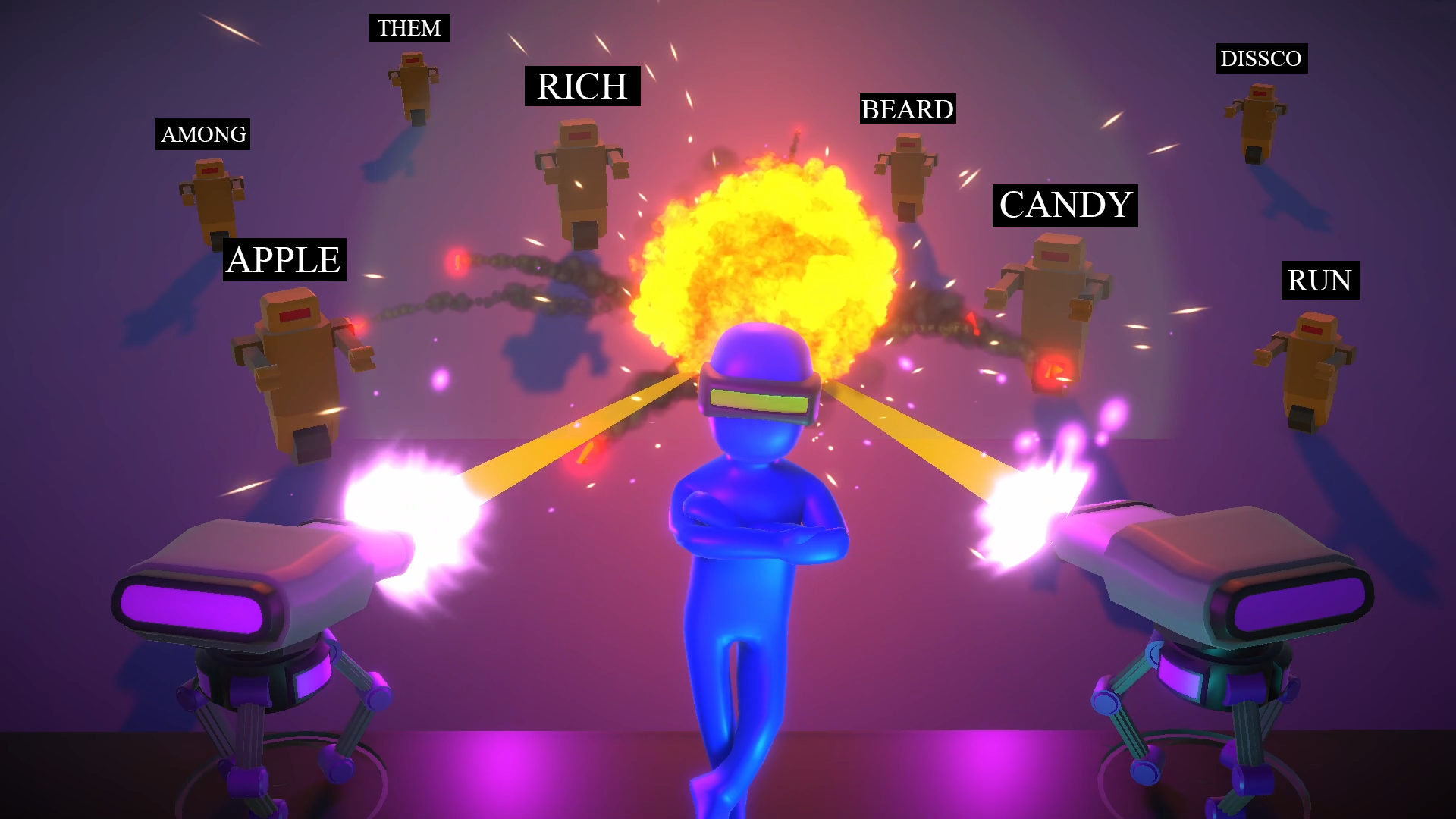 Neon Defense: Type! by PinkThing