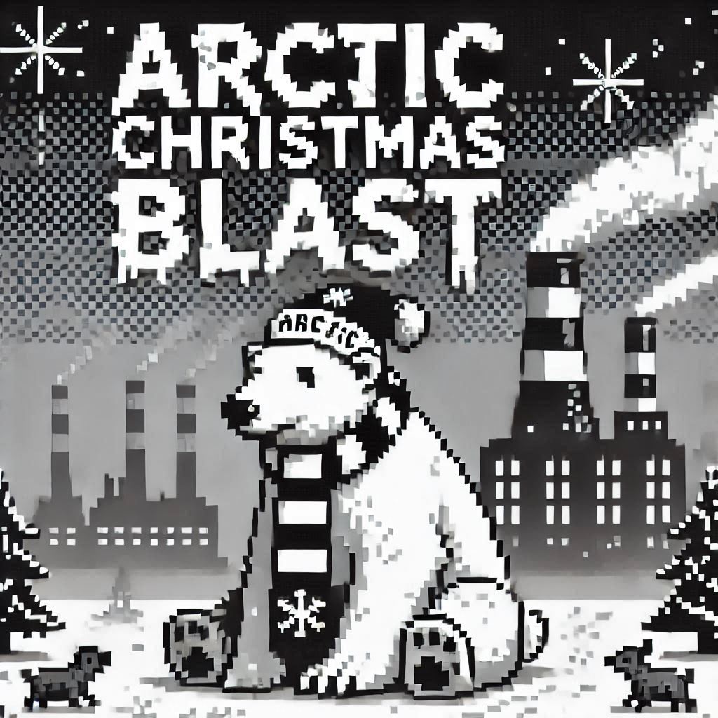 Arctic Christmas Blast by Richard Briscoe