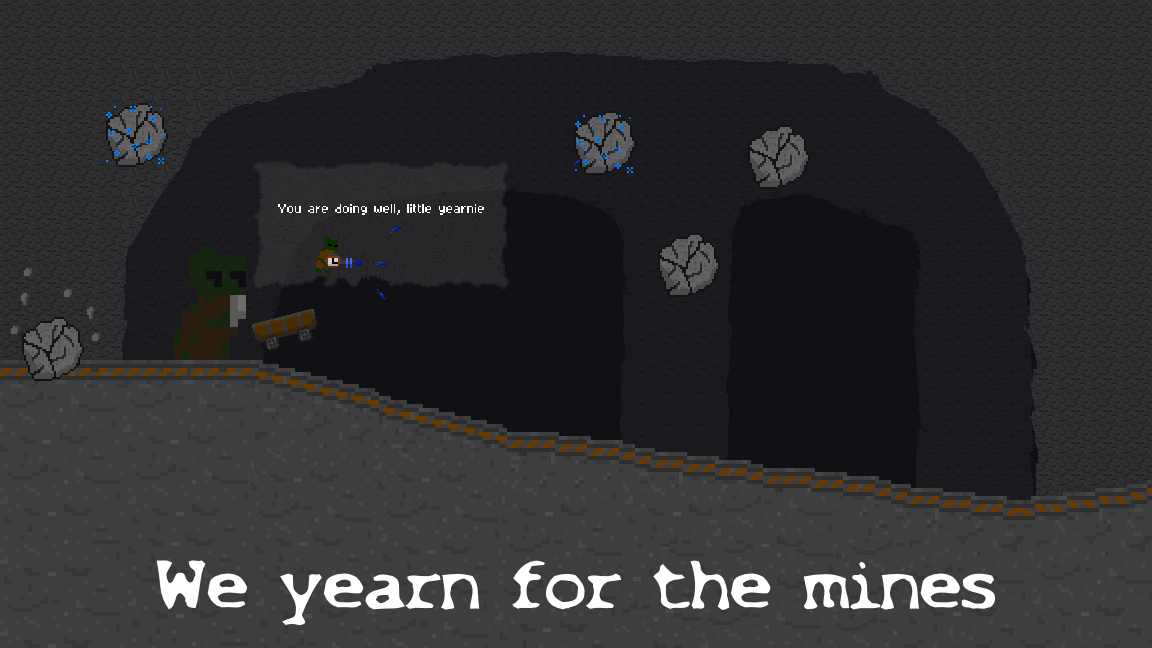 Yearning for the mines by SushiNodle for Godot Wild Jam #76 - itch.io