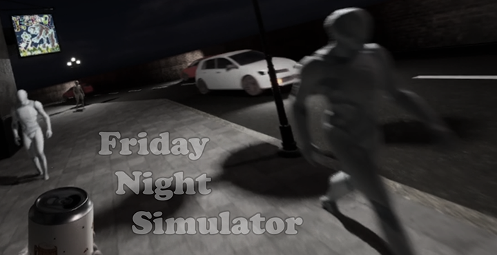 Friday Night Simulator by soonsein