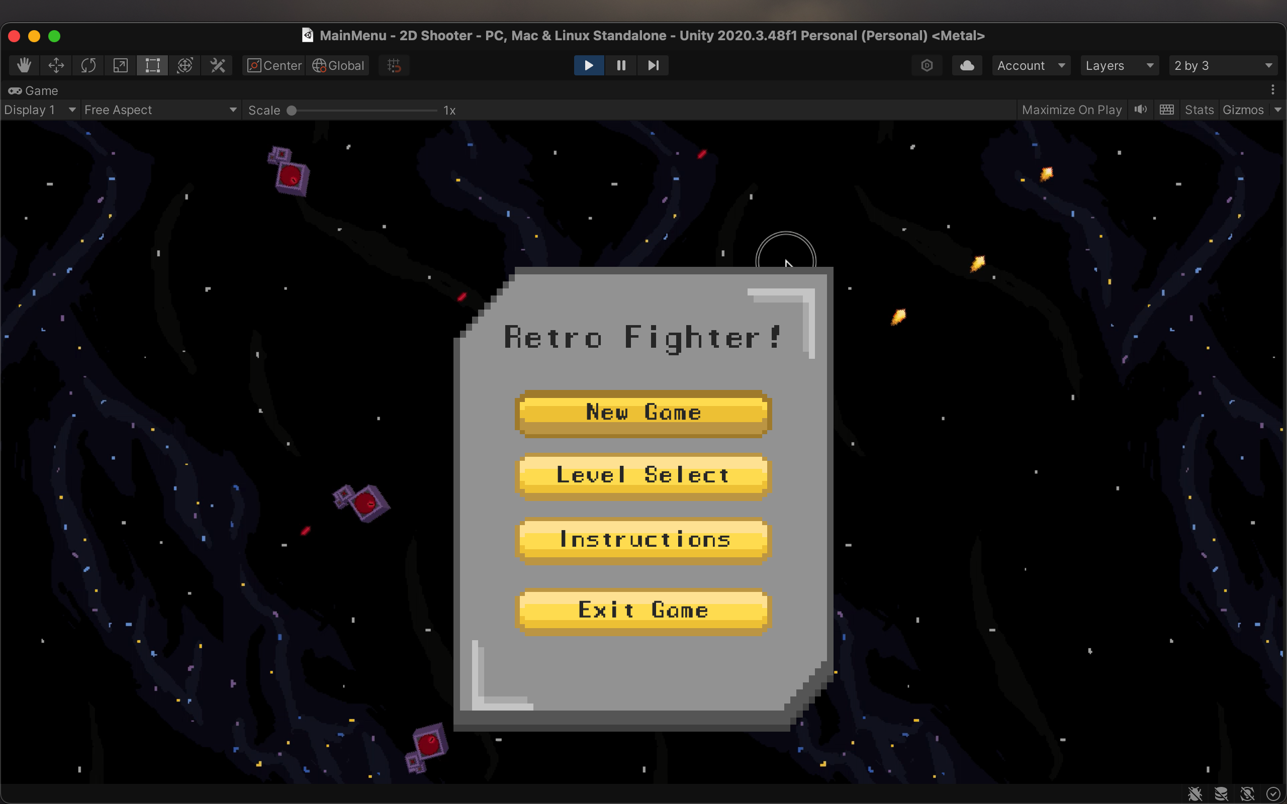 Retro Fighter by 786Ahmad