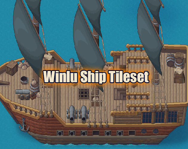 Haunted interior + new tiles - Winlu Ship Tileset by WinLu