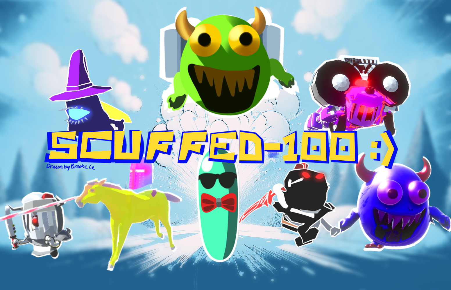 SCUFFED-100:) by HaydyyBunn