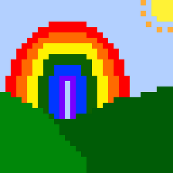 Rainbow Platforming by Gamer Brainz
