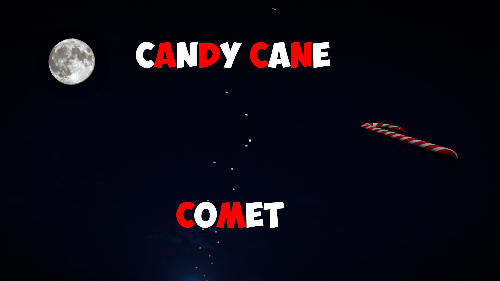 Candy Cane Comet by savvytaco