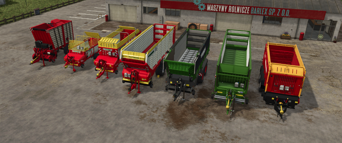 FS25 Enhanced Forage Wagons Pack v1.1.0.0 by JTerk Modding