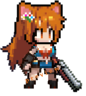 pixel-rpg-character-asset-pack-musketeer/gunman1.0 by VeryGo1