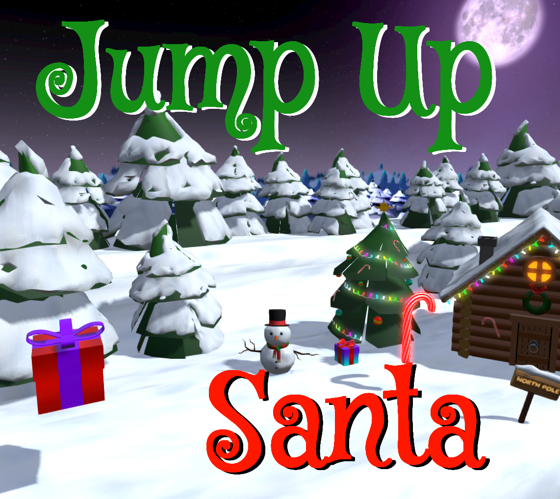 Jump Up Santa by daytaur