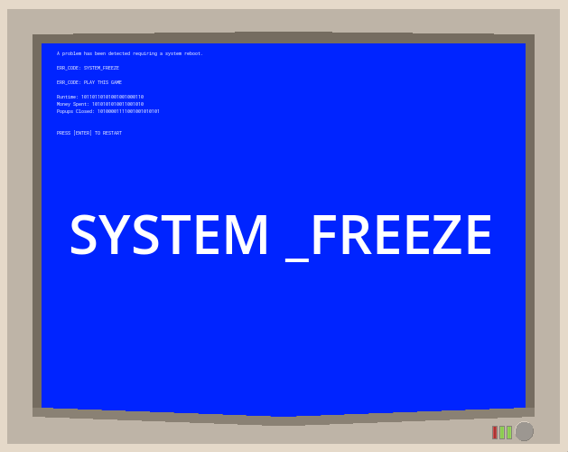 System Freeze by hexadecimalwtf