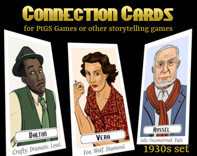Connection Cards (fan-made) for PtGS games by brushmen