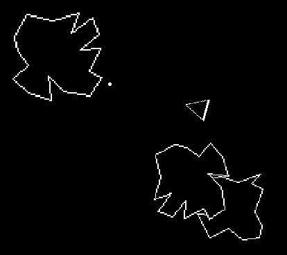 Asteroids Clone By Cammin