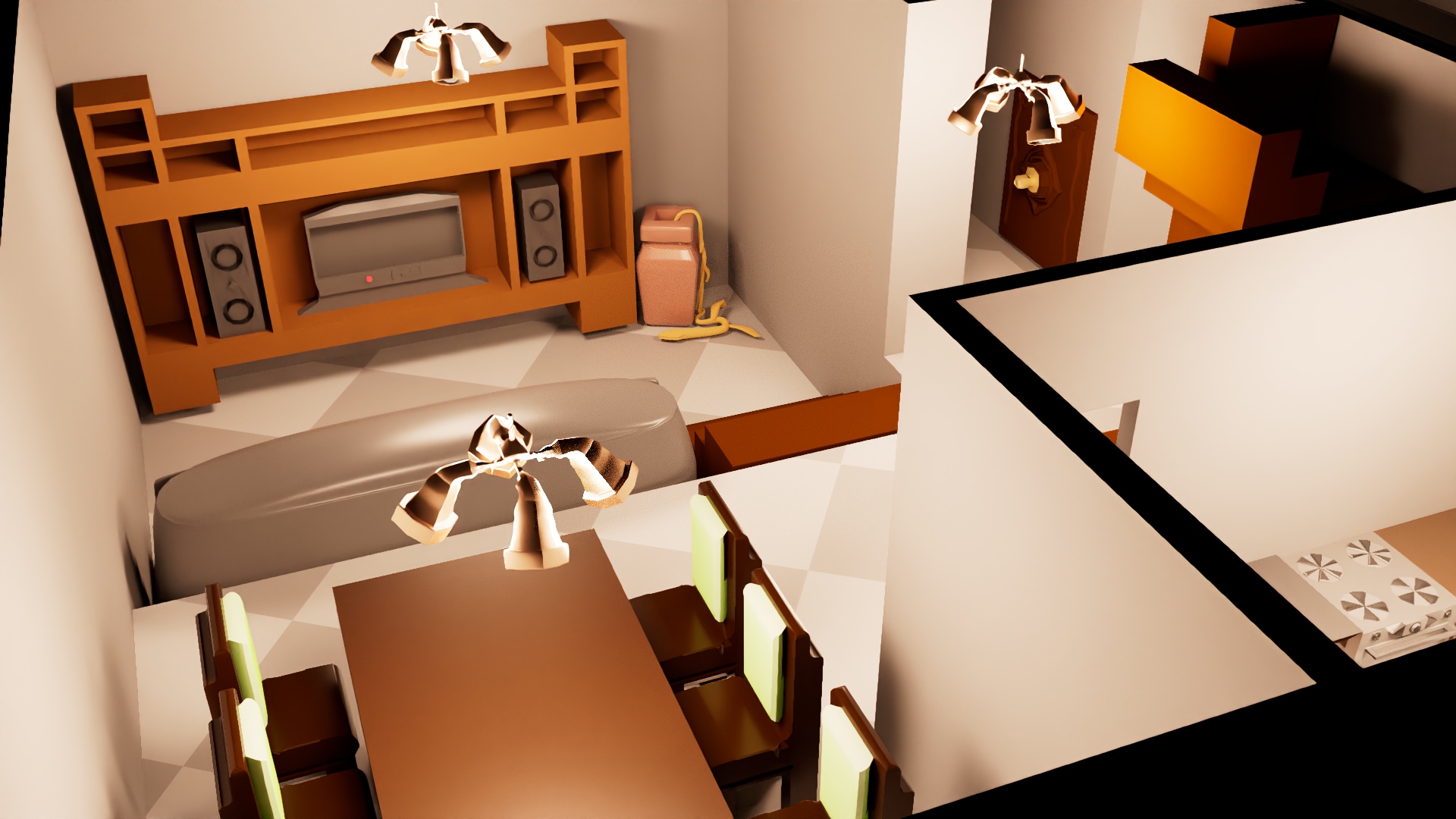 Clean Your Heart || Devlog #3: Scene assembly and ambientation - itch.io