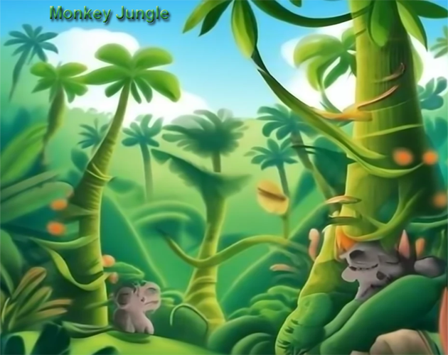 Monkey Jungle by Bardon