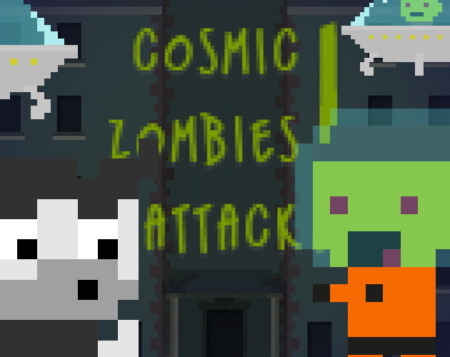 Cosmic Zombies Attack! - The assets by heyitswidmo