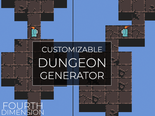 [DEMO] Customizable Dungeon Generator by Fourth Dimension
