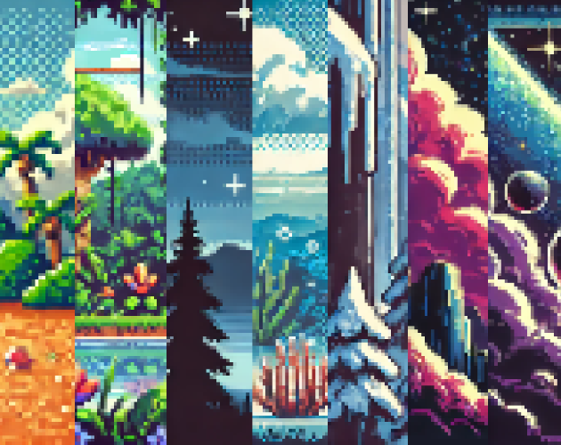 2D Background Pack by ItsRave_n