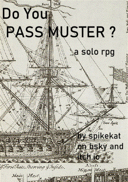 Do you PASS MUSTER ? [18+] by spikekat