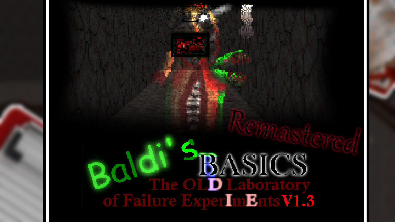 Baldi's Basics The Old Laboratory Of Failure Experiments Remastered by ...