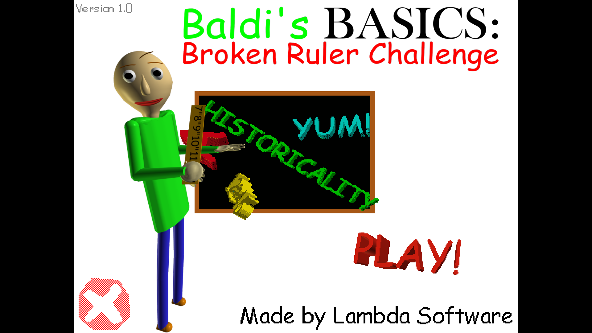 Baldi's Basics: Broken Ruler Challenge by Lambda Software