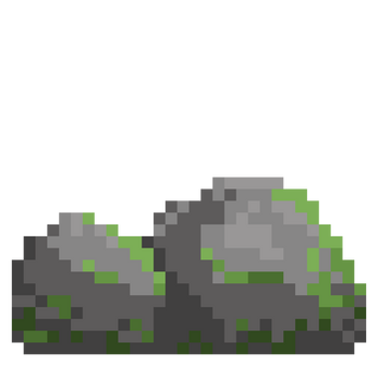 pixel rock by Untameable