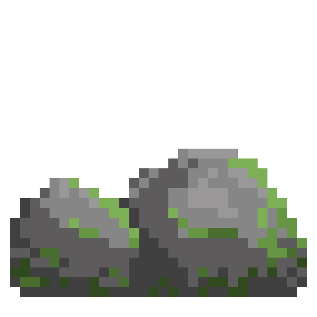 pixel rock by Untameable