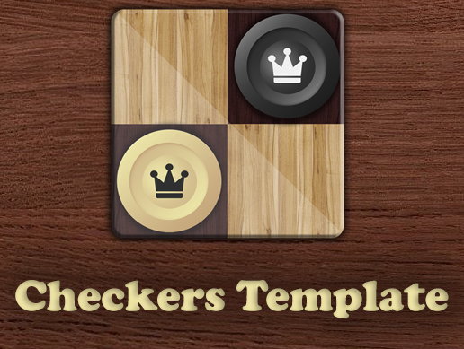 Checkers Game Template (PVP and PVE) + Rules + Puzzles with Editor ...