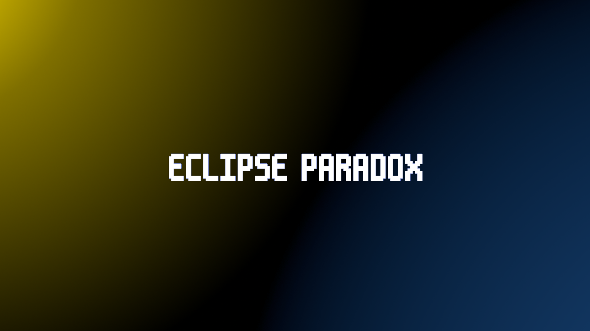 Eclipse Paradox by Pedragosa Lucas
