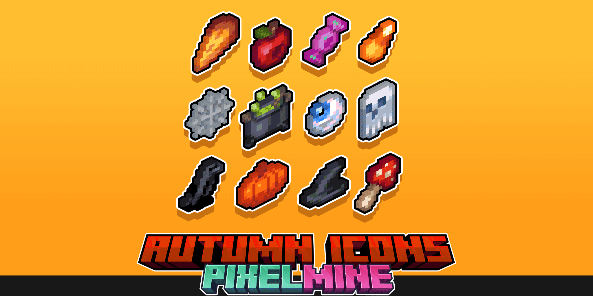 39 Autumn Icons by PixelmineStudio