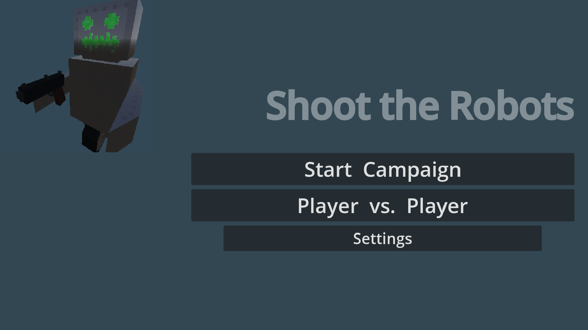 0.1 Update! New Level! New Robot Model! - Untitled Robot Shooter by ...