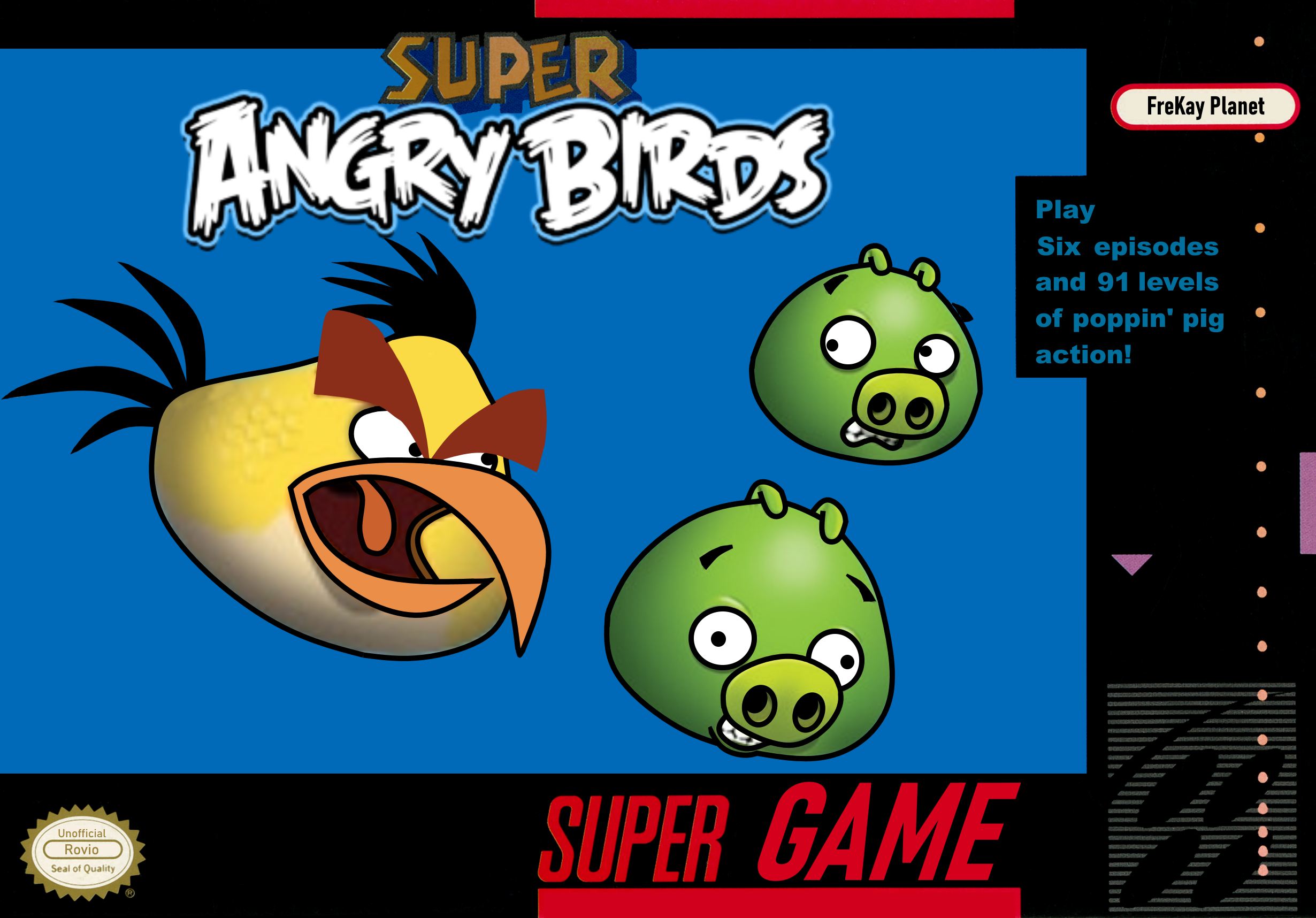 Super Angry Birds (V2.0 Update) by FreKay Planet
