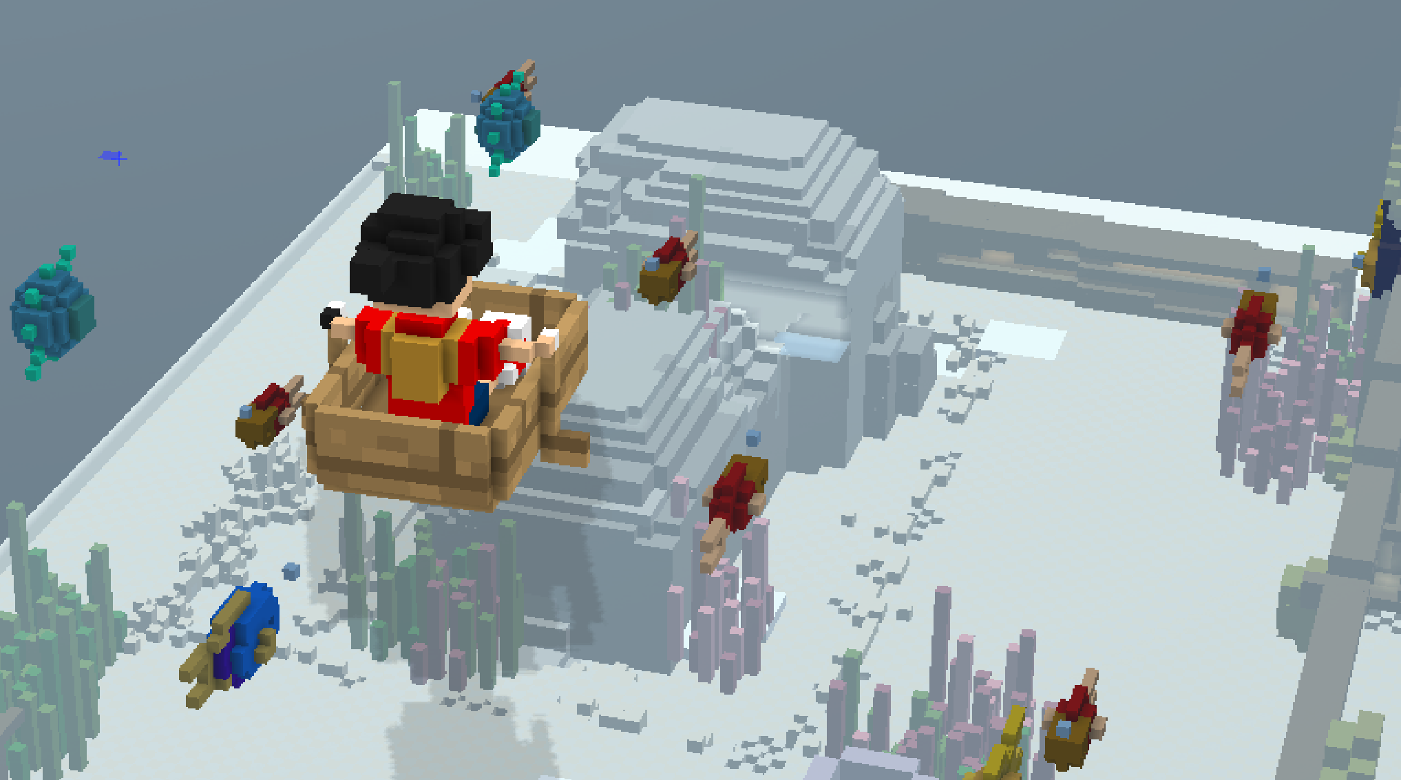 v1.01 Update - Win Screen Bug - Fishy Voxel Game by snkz