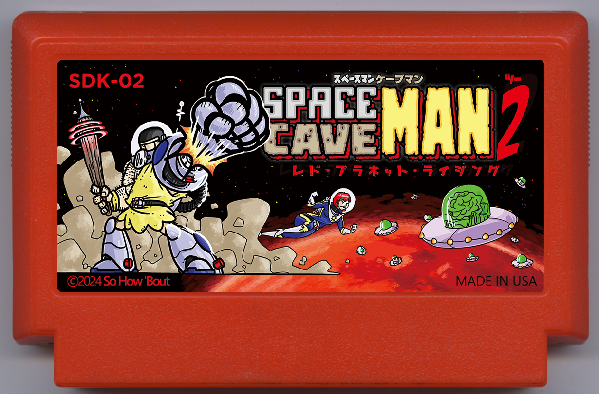Space Cave Man 2: Red Planet Rising by MindlessTurtle