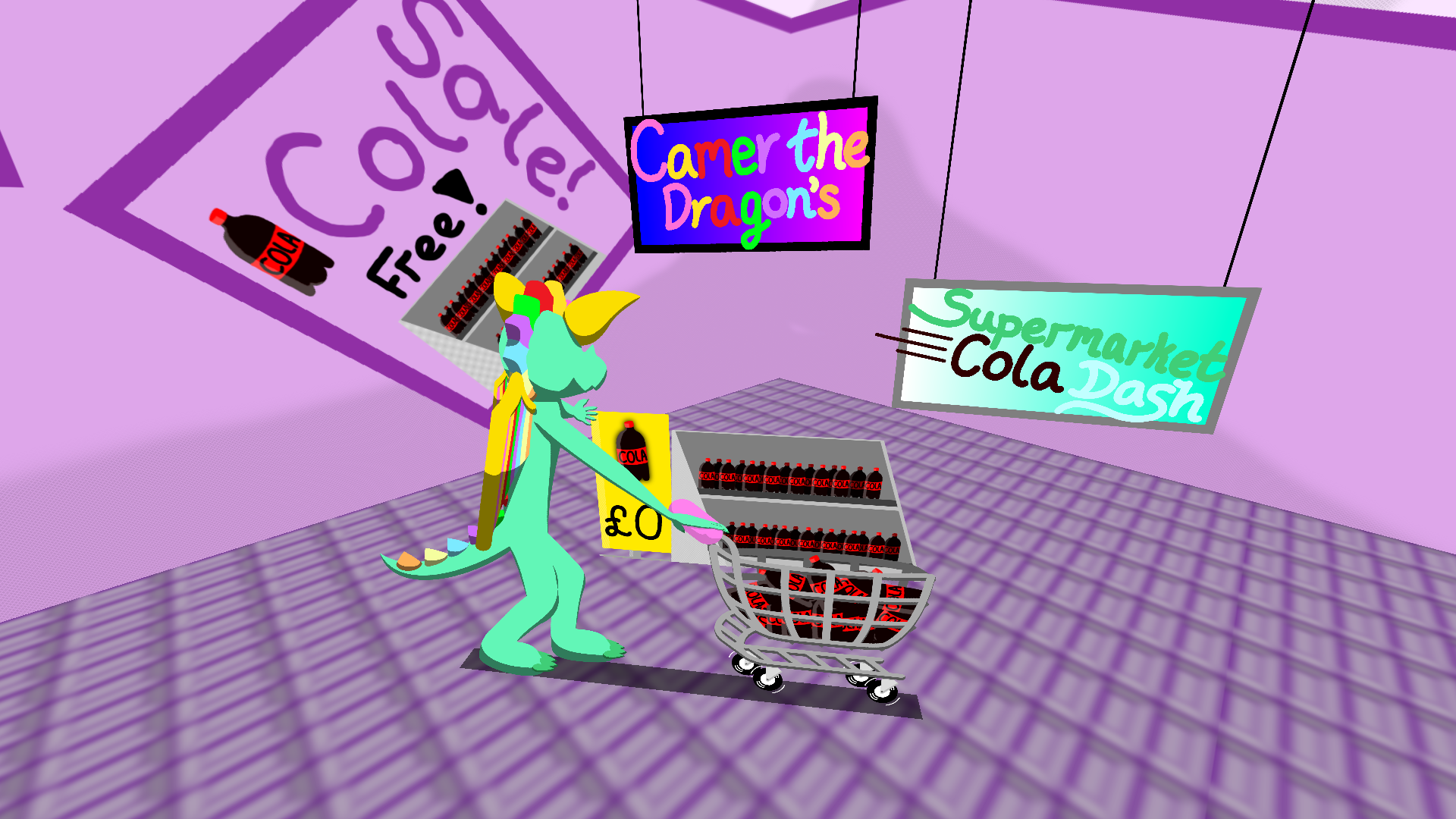 Supermarket Cola Dash Deluxe! by Camer the Dragon