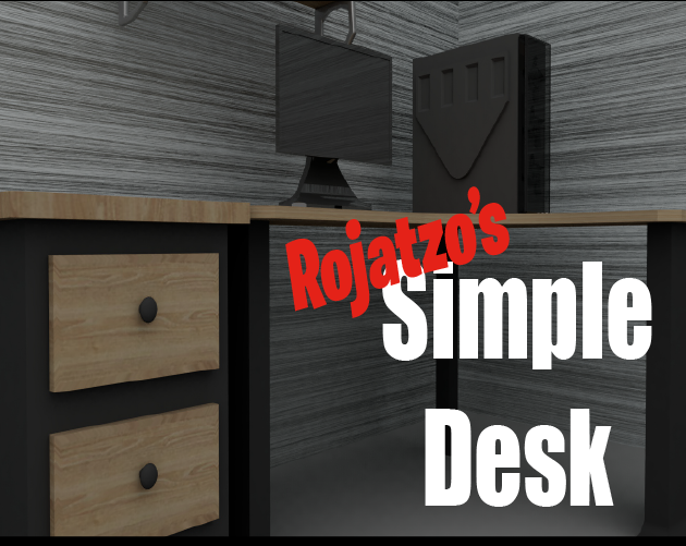 Rojatzo's simple desk props by Rojatzo