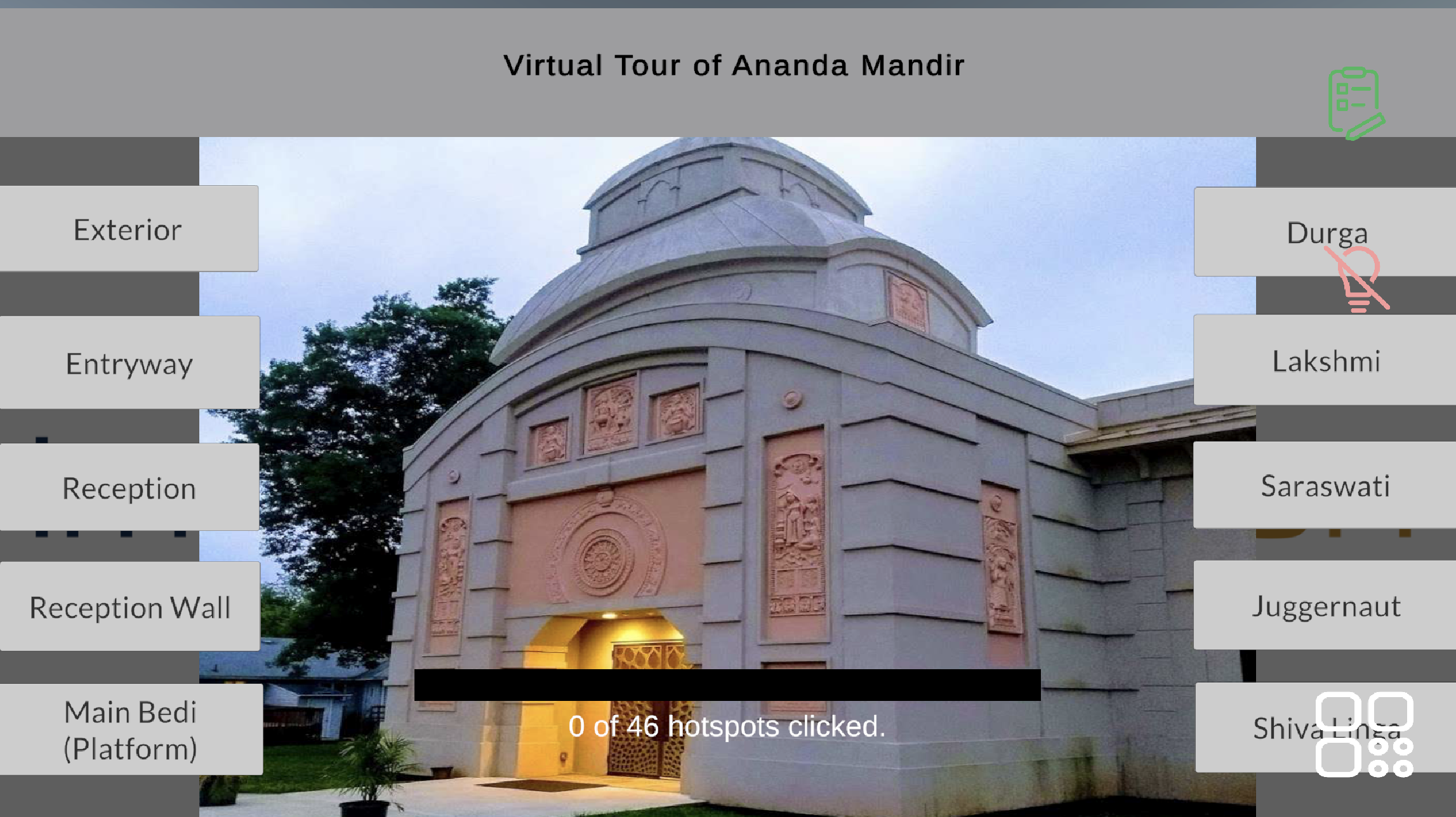 Virtual Tour of Ananda Mandir by immersivereligion