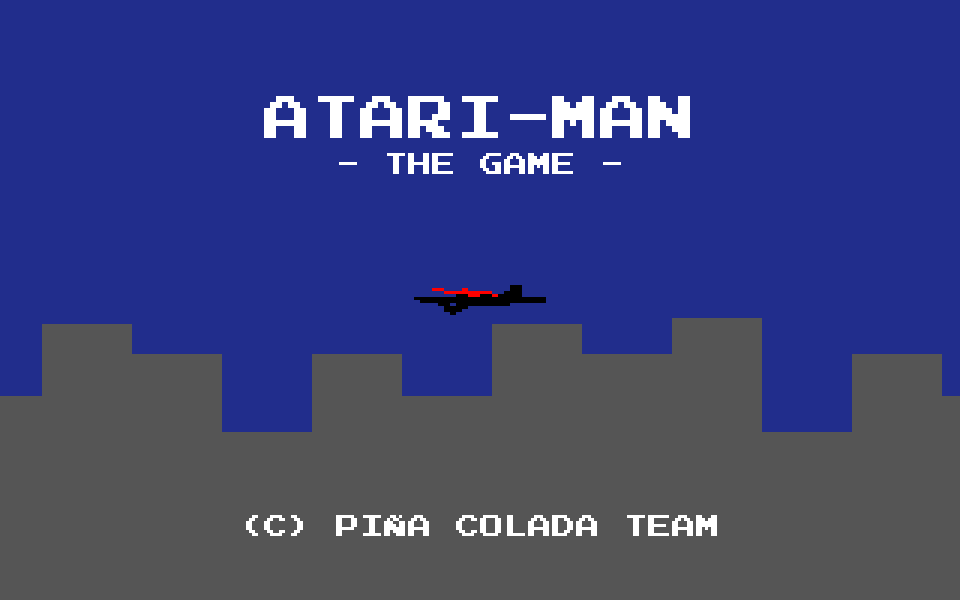 Atari-Man by Martin Asteasuain