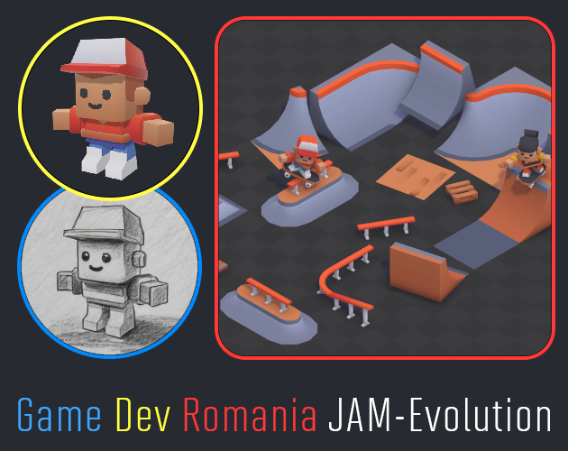 Game Dev Romania JAM - Evolution 1/3: Concept Art - itch.io