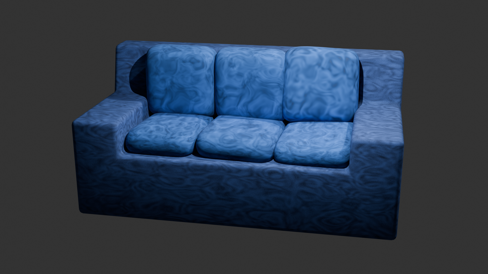 3d fancy couch by lazerkazoo