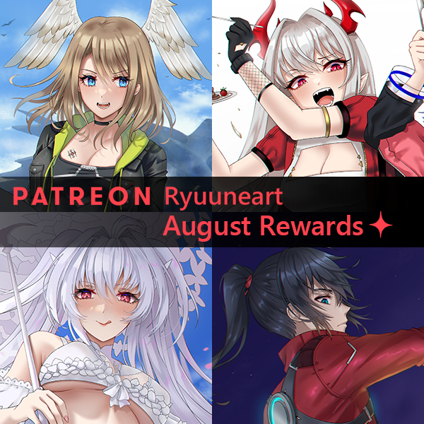 2022 August Rewards - by Ryuune by Ryuuneart