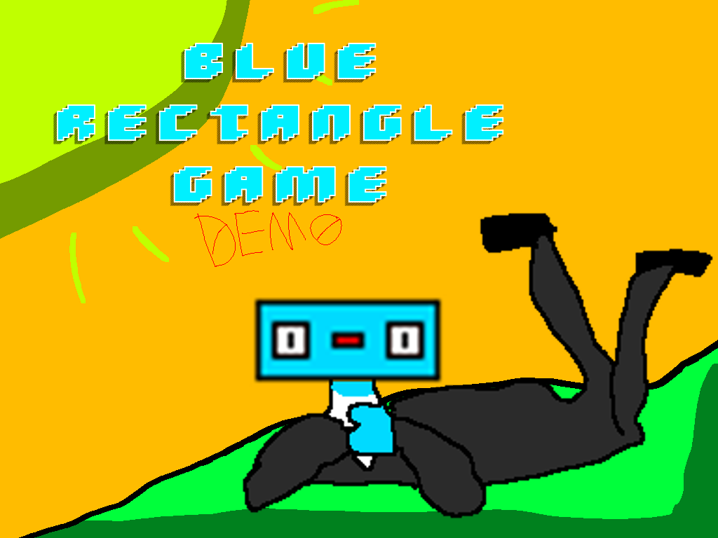 Blue Rectangle Game Demo By Shyguyshere