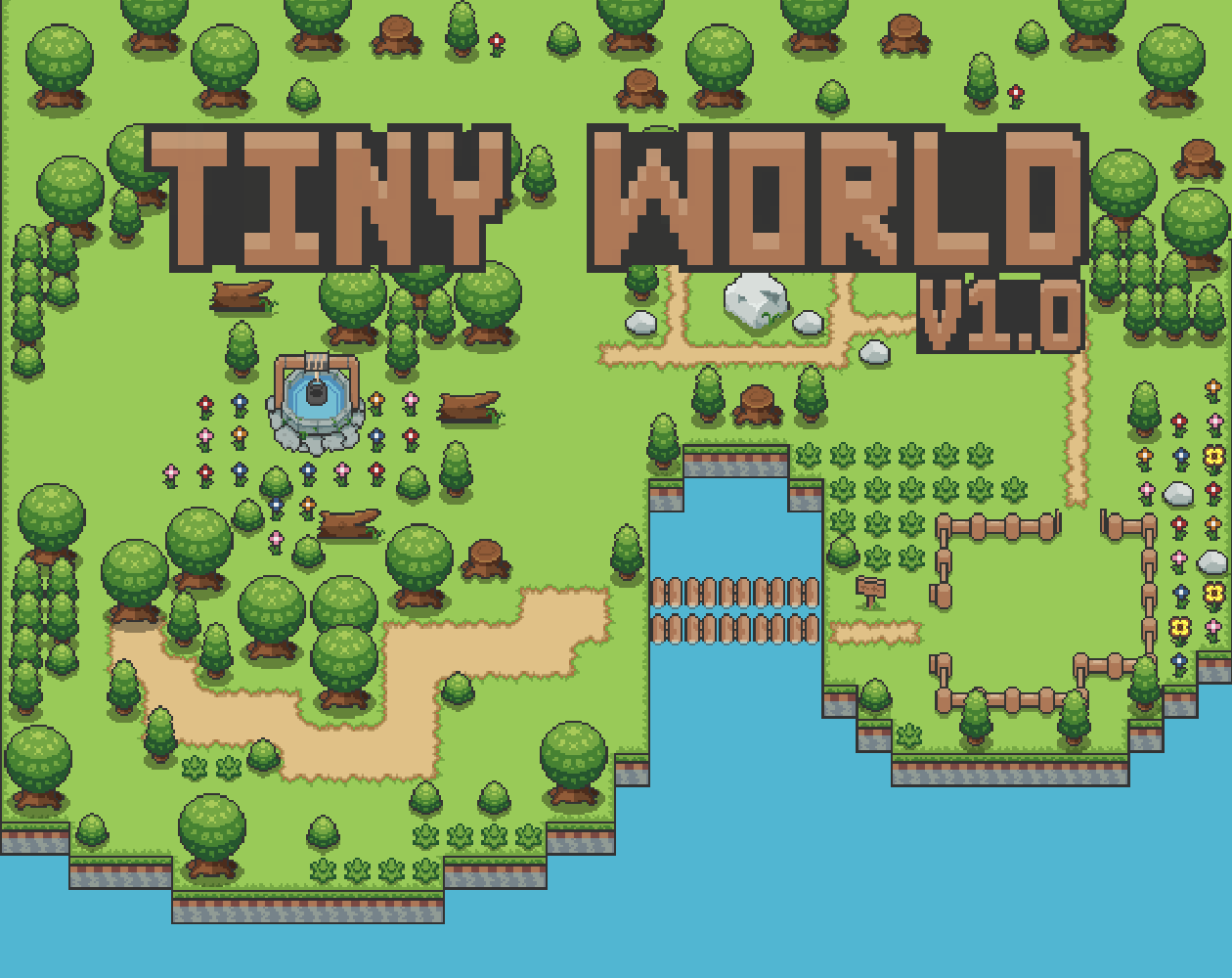 Tiny World 16x16 FREE (For Now) by TheSavvyCow