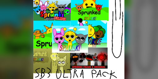 Sprunki ultra sb3 file pack by PillowRipperITCHIO