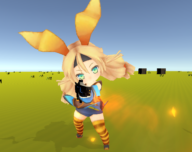 Unitychan Survivor by mesiro101