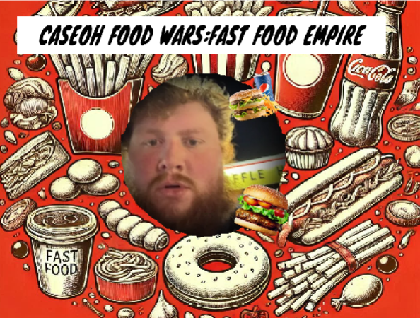 Caseoh Food Wars:Fast Food Empire by Spositano